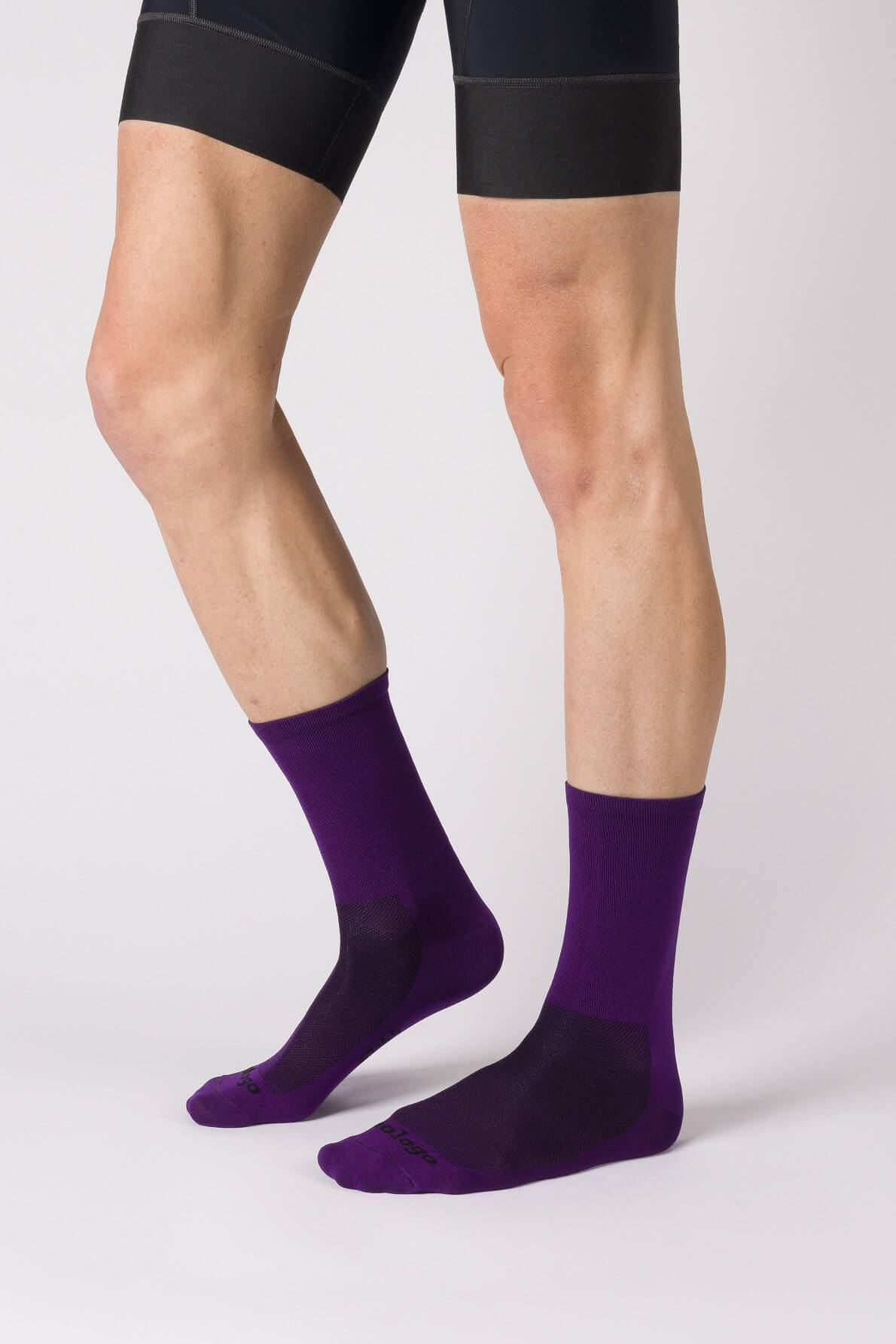 NOLOGO CLASSIC CYCLING SOCKS - PURPLE