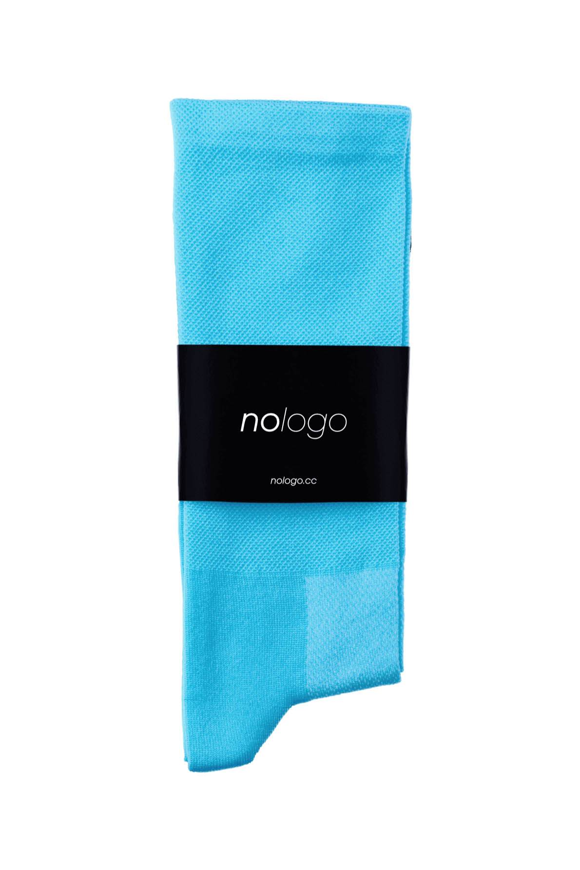 NOLOGO CLASSIC CYCLING SOCKS - LIGHT BLUE